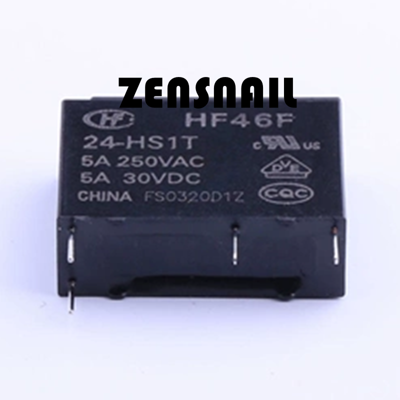 10PCS HF46F-G-24-HS1T Relay 24VDC 10A 4PINS Orginal NEW | eBay