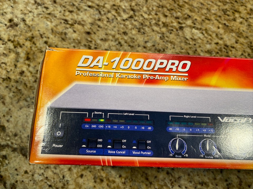 VocoPro DA1000PRO Mic Digital Echo Karaoke Mixer | eBay