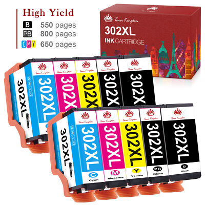 302XL T302XL Ink For Epson 302 Expression Premium XP-6000 XP-6100 ...