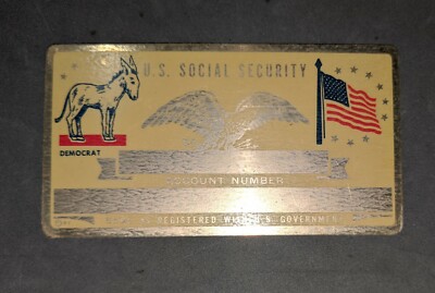 Engraving - Metal Social Security Card