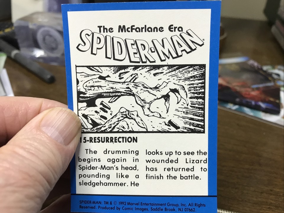 1992 SPIDER-MAN THE MCFARLAND ERA SERIES TWO # 15 RESURRECTION | eBay