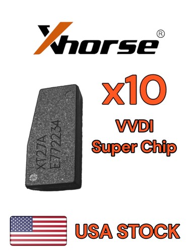 10x XHORSE SUPER TRANSPONDER CHIP XT27A FOR VVDI TOOL MAX SET OF 10 NEW ...