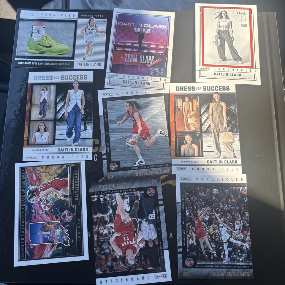 2025 CAITLIN CLARK CHRONICLED BOOK OPENNO CARDS INSIDE. COMES WITH BASE ...