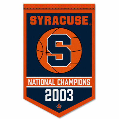 Syracuse Orange Basketball National Champions Banner Flag | eBay