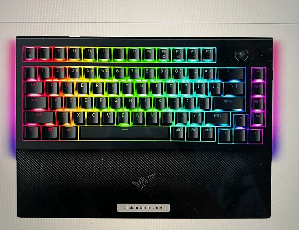 Razer BlackWidow V4 Pro 75% Wireless Orange Switch Gaming Keyboard Hot ...