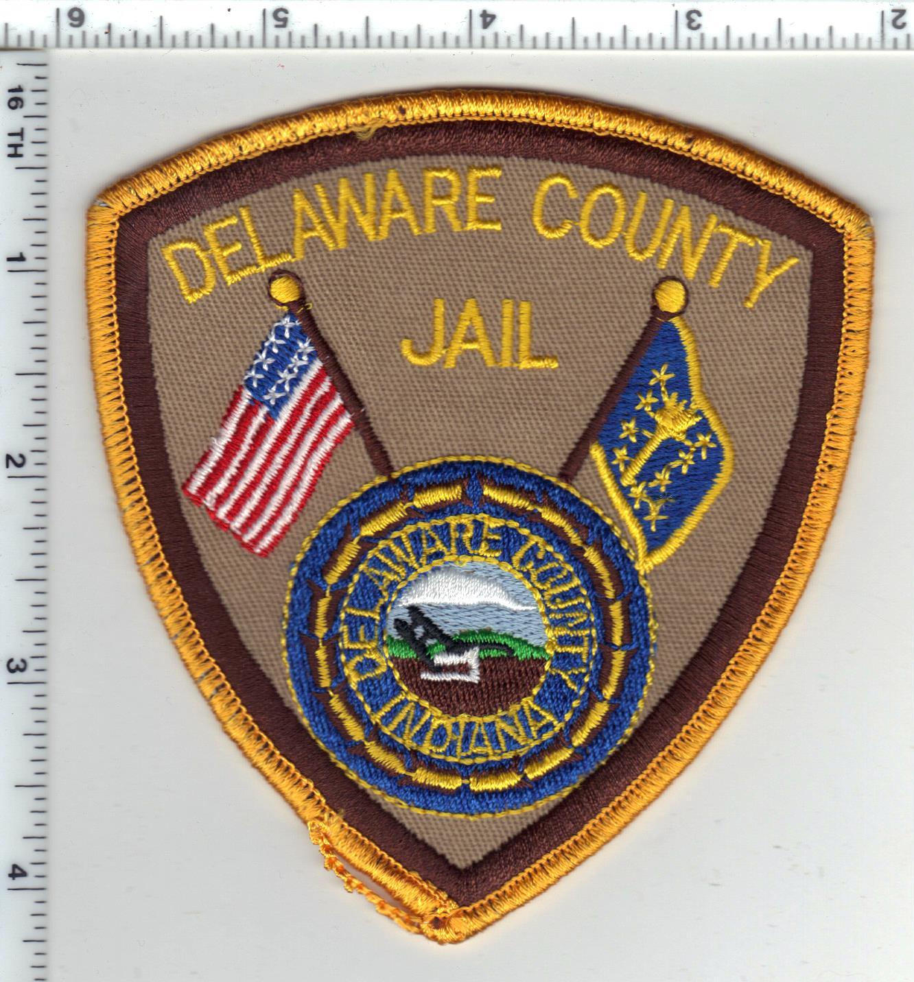 Delaware County Jail (Indiana) Shoulder Patch - new from the 1980s | eBay