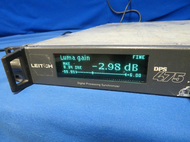 Leitch DPS-475/ 575 Rackmount Digital Processing Synchronizer Decoder ...