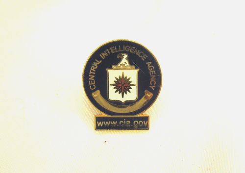 CIA Central Intelligence Agency Lapel Pin Career Fair CIA.gov Hat Tack ...