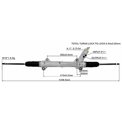 Hydr. Lenkgetriebe p.f. Mercedes Sprinter & VW Crafter ersetzt ...