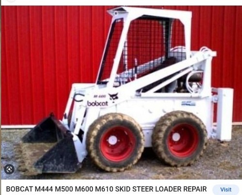BOBCAT M 444 500 600 610 M444 M500 SERVICE MAINTENANCE REPAIR PDF ...
