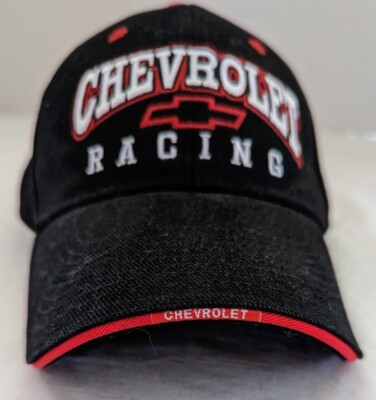 GM Official licensed Chevrolet Racing hat, black w/embroidered logo ...