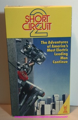 Vintage 1988 Short Circuit 2 VHS Movie Collectible Gift | eBay