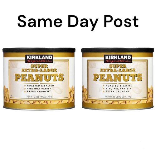 Kirkland Signature Super Extra Large Peanuts Roasted & Salted Nuts Pack ...