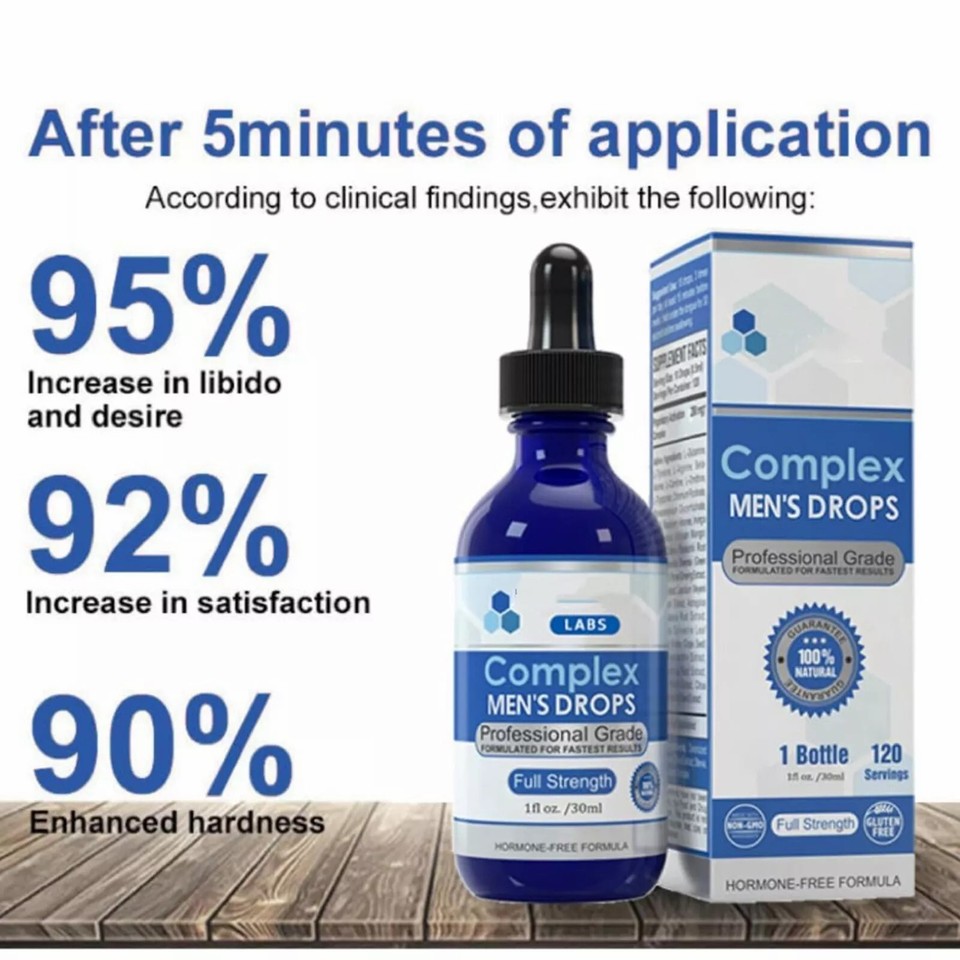 Male Growth Nutrition Drops, Complex Men's Drops, Secret Drops for ...