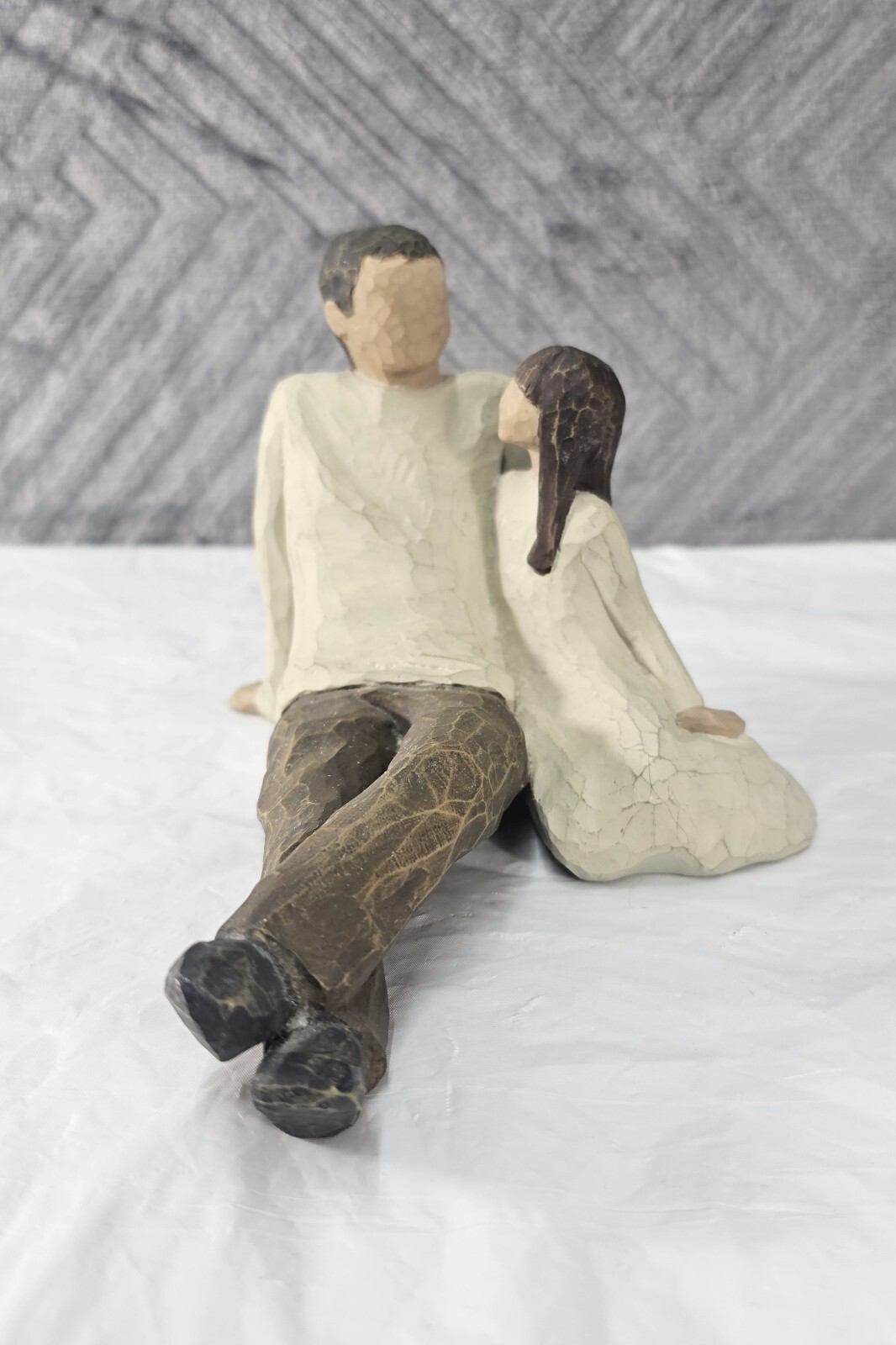 Vtg Willow Tree Father and Daughter Figurine Susan Lordi 2000 Demdaco ...
