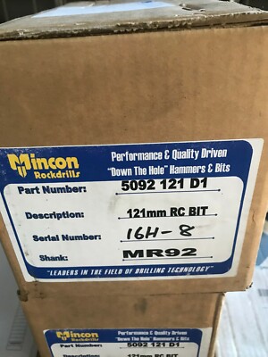 Mincon DTH Hammer 121mm RC Bit MR92 Shank 5092121D1 | eBay