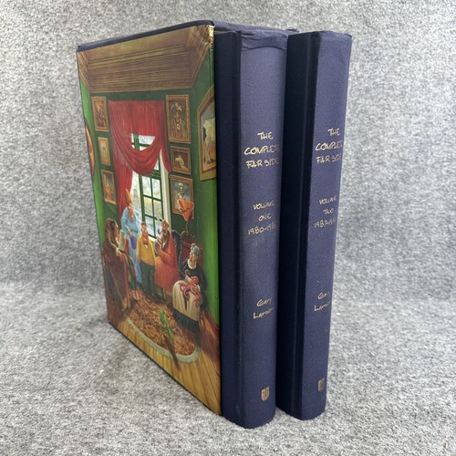 THE COMPLETE FAR SIDE 1980-1994 Gary Larson 2 Vol Box Set w/ Slipcase ...