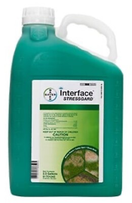 Bayer Interface Stressgard Fungicide 2.5 Gallons for Golf Course Sod ...