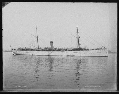 USS Buffalo,American cruisers,warships,boats,Detroit Publishing Company ...