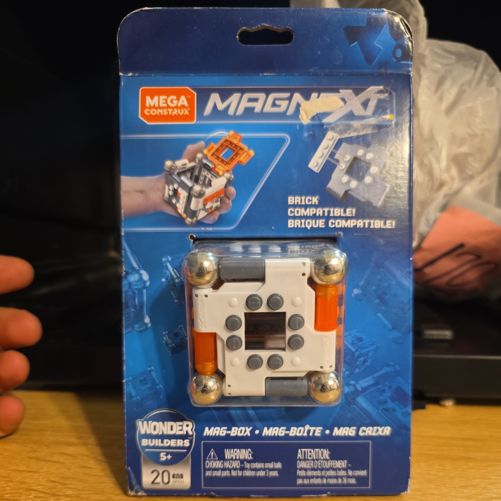 Mega Construction Magnext MAG-BOX Boys/Girls Toy Ages 5+ Brick ...