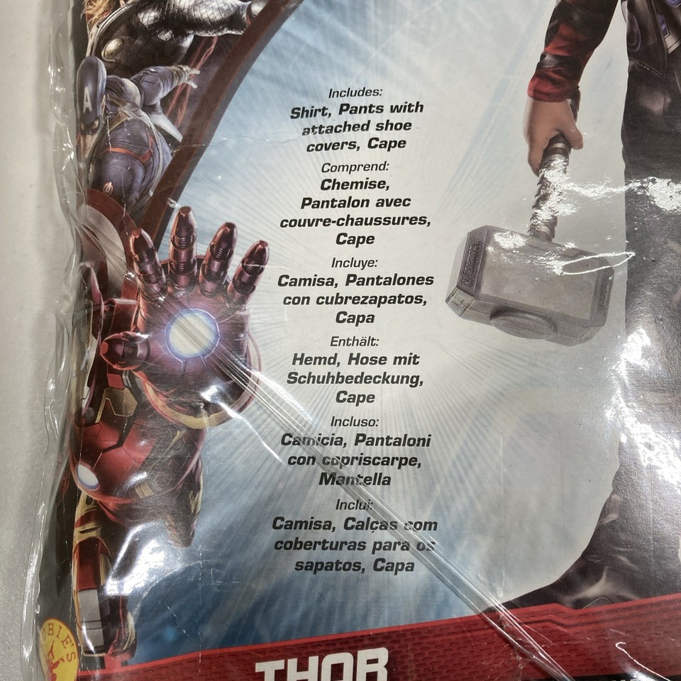 Thor Marvel Superhero Avengers Large Ultron Fancy Dress Halloween Child ...