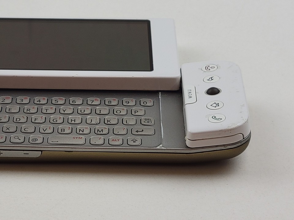 HTC Dream Google G1 (DREA100) (T-Mobile) White & Gold Android ...