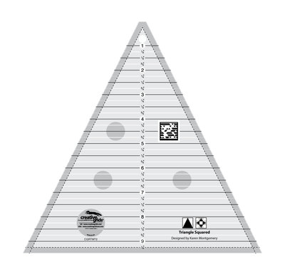 Creative Grids Triangle in a Square Sewing and Quilting Ruler | eBay
