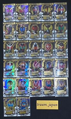 Gotchard Ride Chemy Trading Card PHASE:EX02 MR Comp Set of 27 Marvelous Rare | eBay