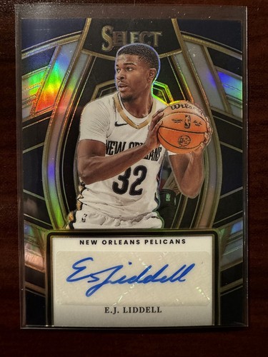 2023-24 PANINI SELECT NBA EJ Liddell Auto Silver Prizm AUTOGRAPH #SSS ...