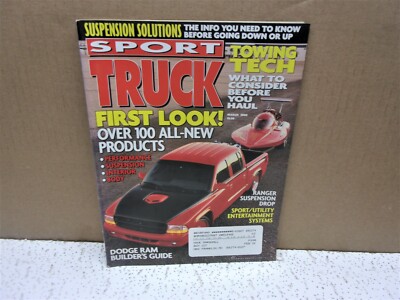 Sport Truck Magazine March 2000 Dodge Ram Builders Guide | eBay