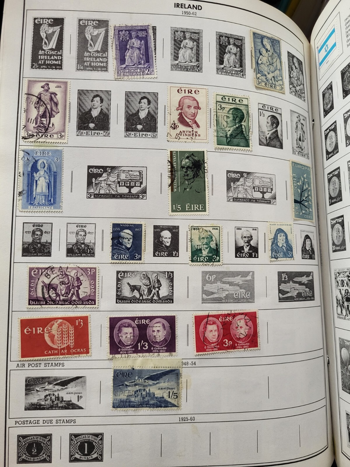 Worldwide Stamp Collection In Huge HE Harris Citation Stamp Album Book ...
