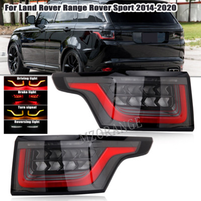 2x Dynamic LED Rear Tail Light Brake Lamps For Land Range Rover Sport ...