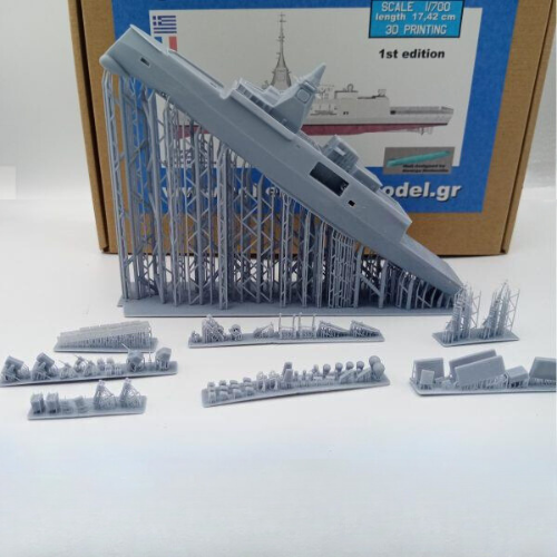 BELHARRA FDI (Defense and Intervention Frigate) 3D model | eBay