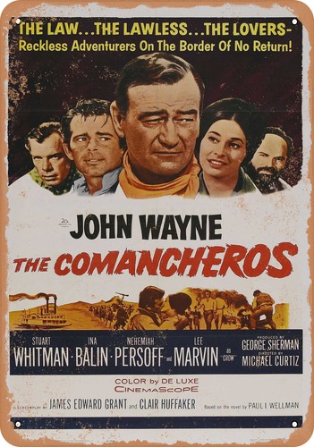 METAL SIGN - Comancheros (1961) - Vintage Look | eBay