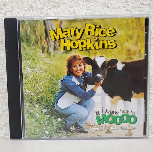 If I Knew How To Moooo CD by Mary Rice Hopkins 1995 Fun Animal Sounds ...