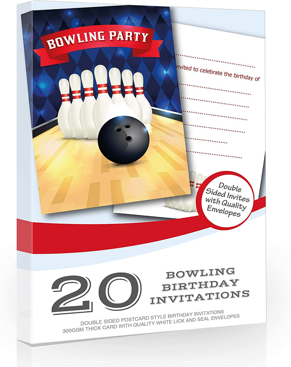 Blank Birthday Invites Bowling Ball Free Printable Sports Birthday