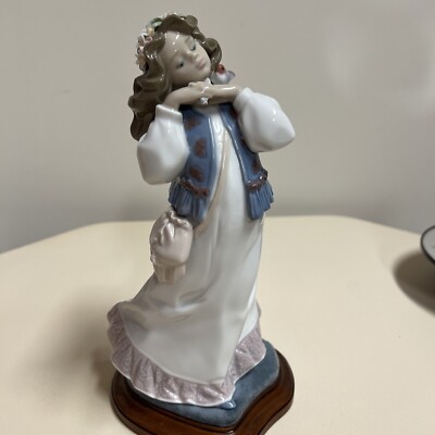 LLADRO “DREAMS OF SUMMER PAST“ W.STAND, 11” 6401 EVENT FIGURINE 1997 ...