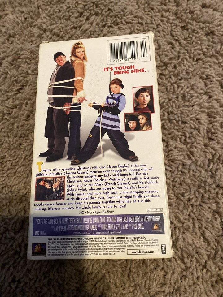 Home Alone 4 (VHS, 2003) 24543087113 | eBay