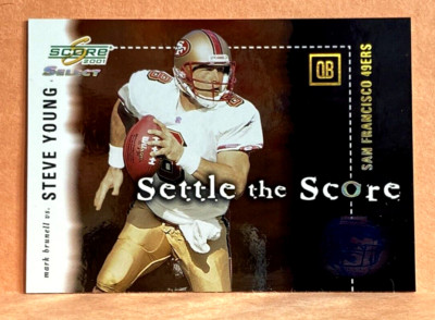2001 Score Select STEVE YOUNG, MARK BRUNELL Settle The Score /550 Card ...