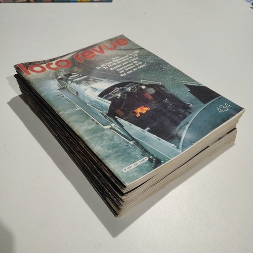 LOCO REVUE - magazine modélisme ferroviaire - année complète 1982 n ...