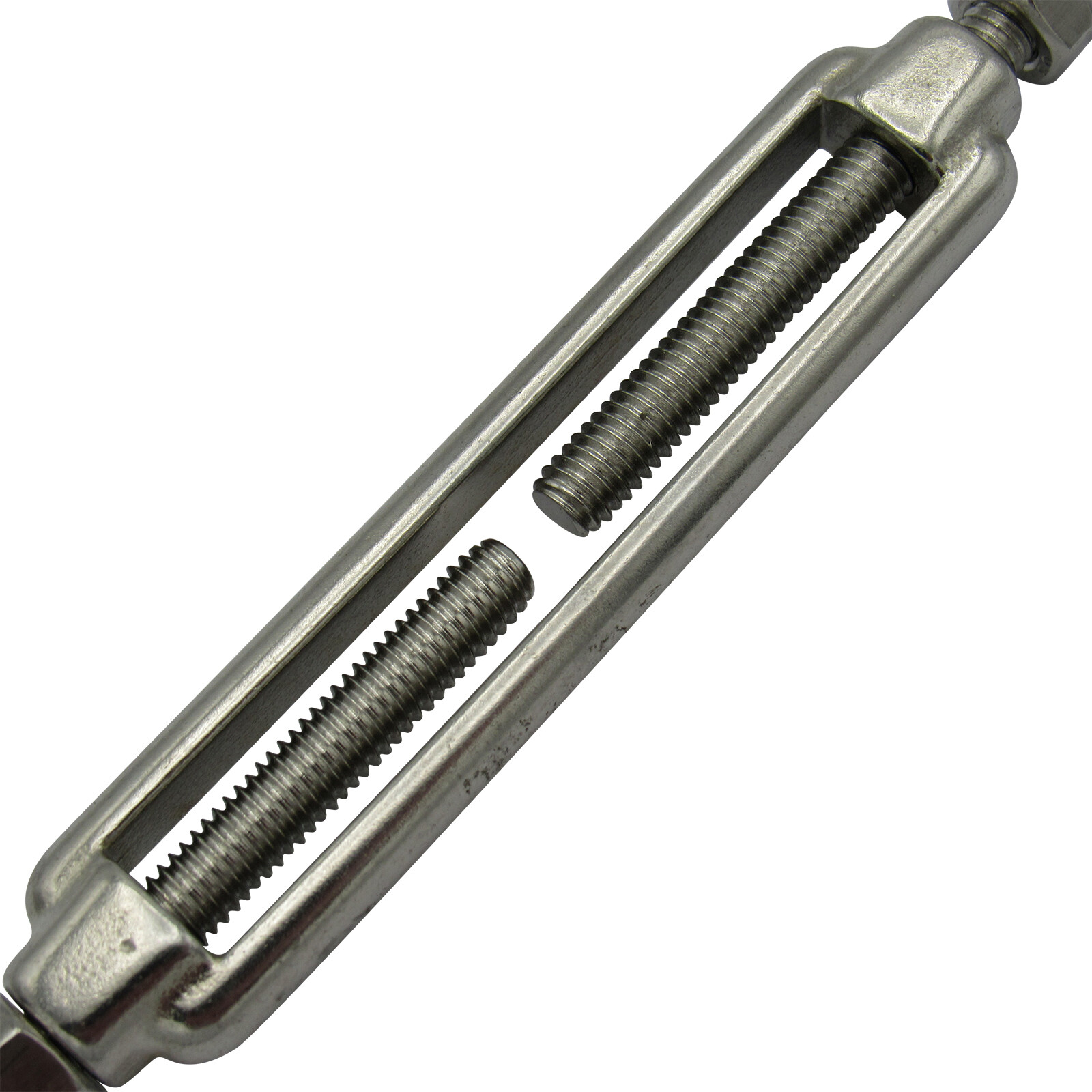 Stainless Steel Rigging Screw Fork & Fork M8 (8MM Open Body Turnbuckle ...