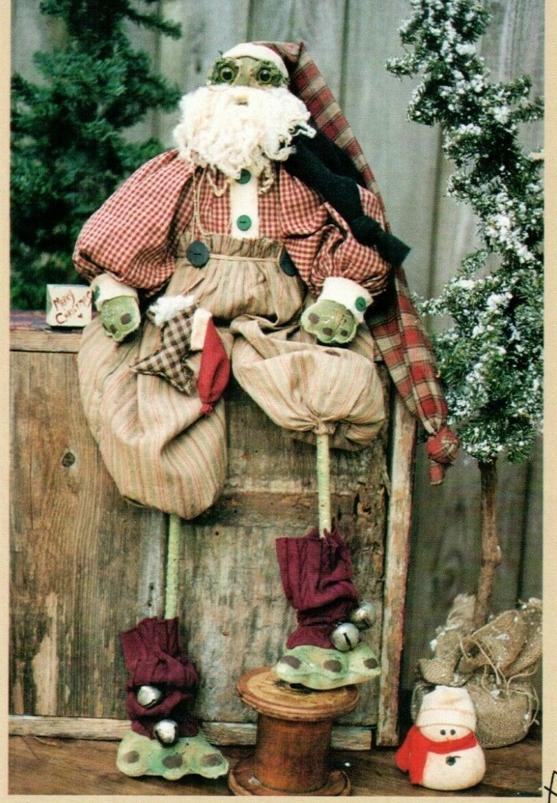 Twinkletoad with His Removable Beard Toad Doll Pattern Primitive ...