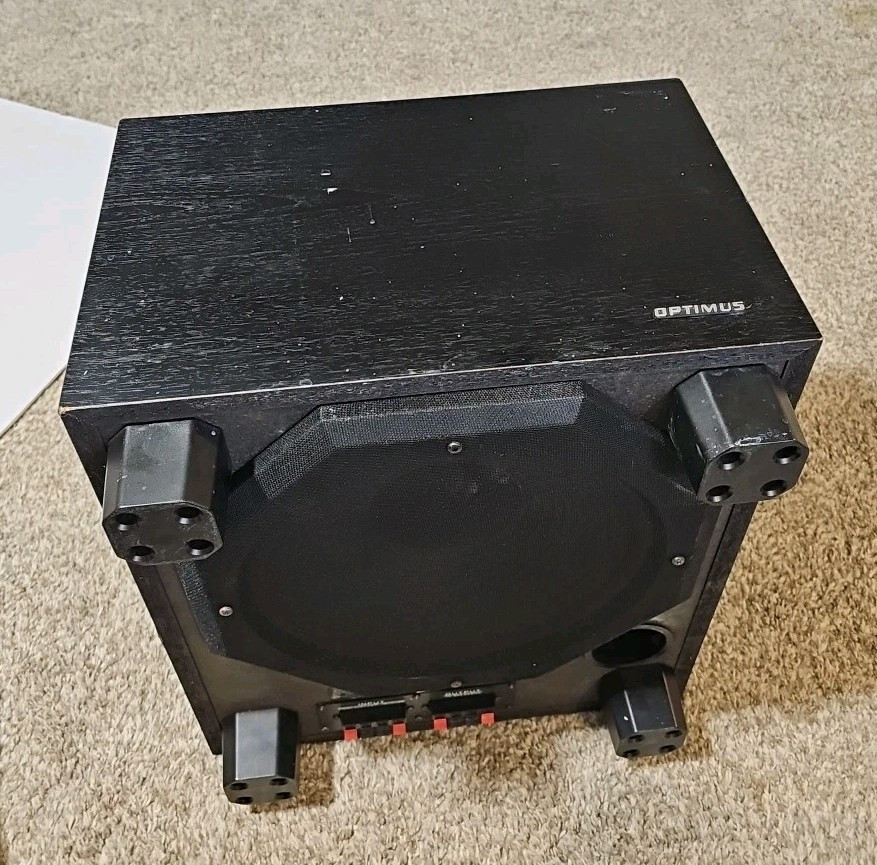 Optimus Pro SW-12 Passive Subwoofer Dual Voice Coil | eBay