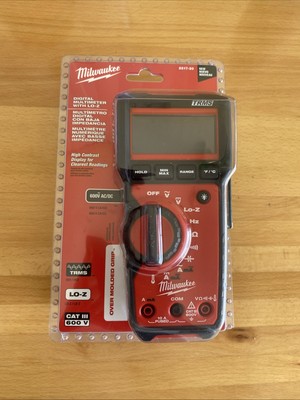 Milwaukee 2217-20 True RMS Digital Multimeter w/Leads (HPB016999 ...