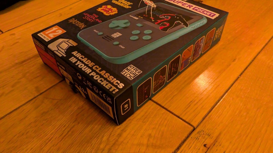 Hyper Mega Tech Super Pocket Handheld Console Capcom/Taito Evercade inc ...