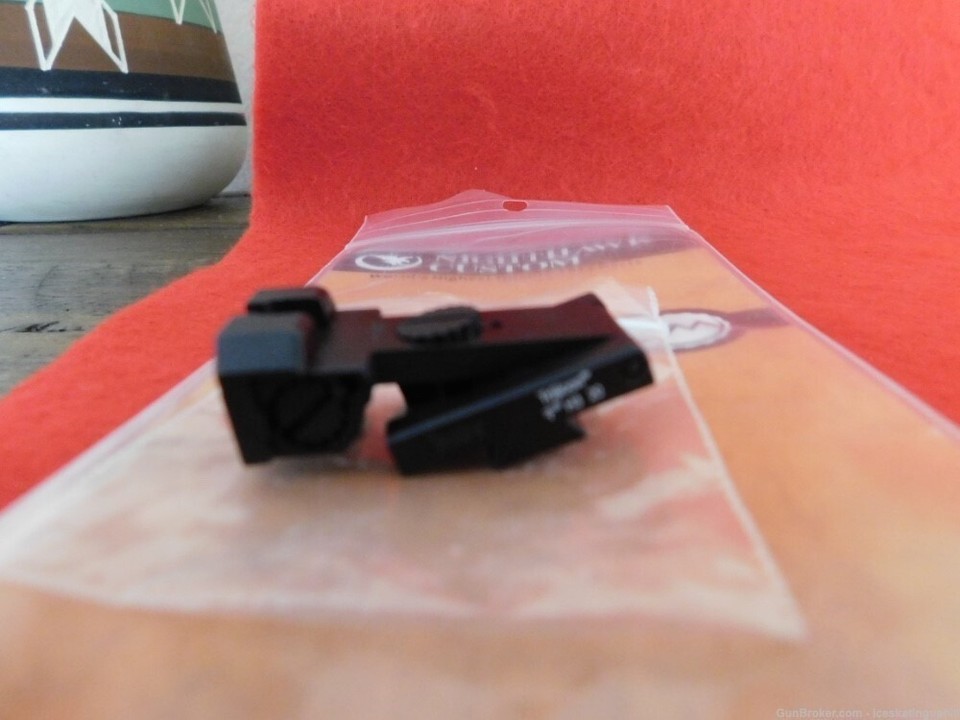 NIGHTHAWK CUSTOM 1911 REAR SIGHT, FULLY ADJUSTABLE, TWO-DOT, TRITIUM | eBay