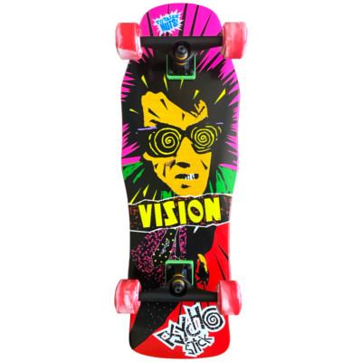 Official Vision Psycho Stick Tracker Trucks Blurr Wheels OG Skateboard ...