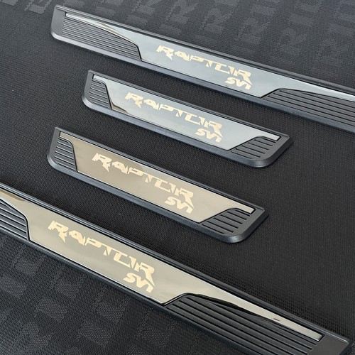 For Ford Raptor SVT Auto Parts Door Sill Scuff Plate Protector Car ...