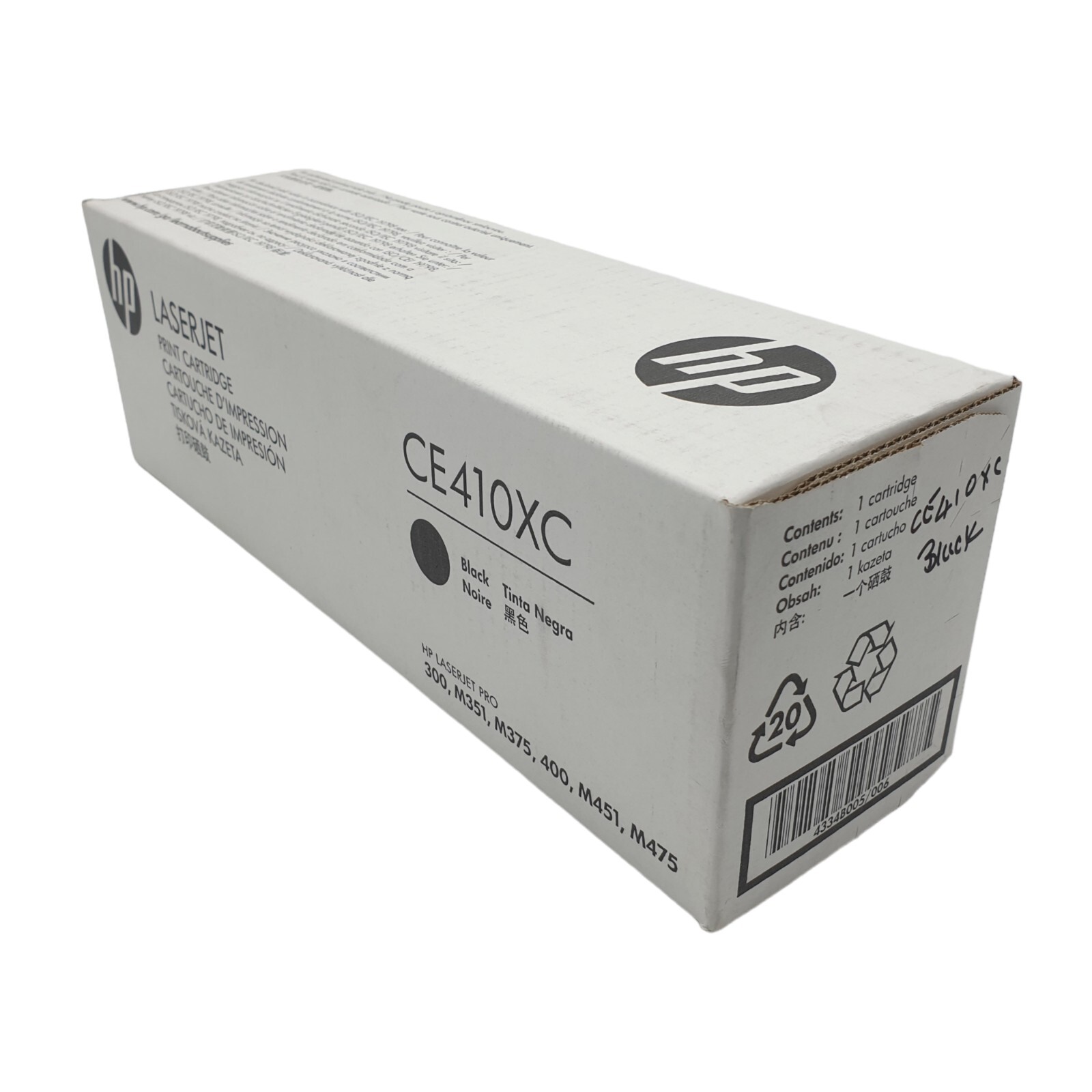 Original HP 305x Black LaserJet Toner Cartridge CE410XC for sale online ...