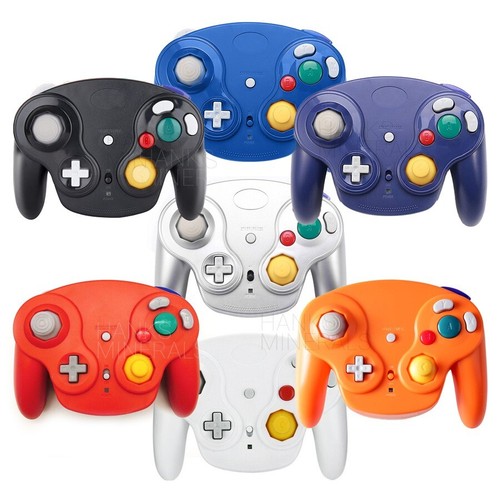 Wireless NGC Controller With Adapter Gamepad Compatible With Nintendo ...